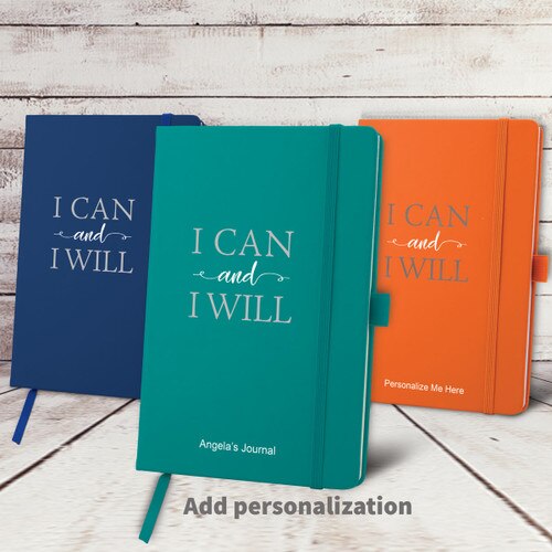 I Can And I Will Hardbound Journal | Inspire And Motivate.com | Inspire ...