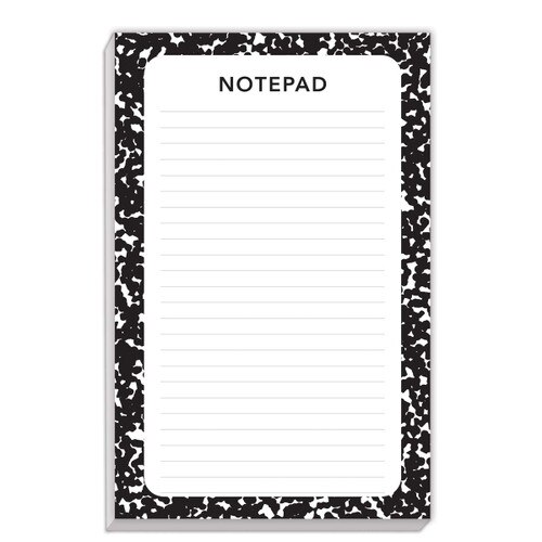 Lg. Notepad – College Ruled Composition| Teacher Appreciation Gifts at ...