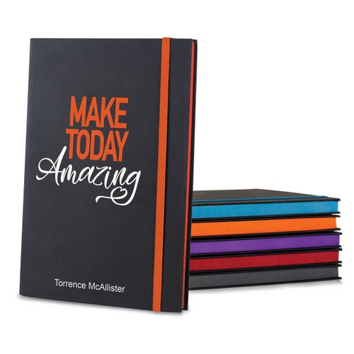 Make Today Amazing Matte Black Hardbound Journal | Inspire And Motivate ...