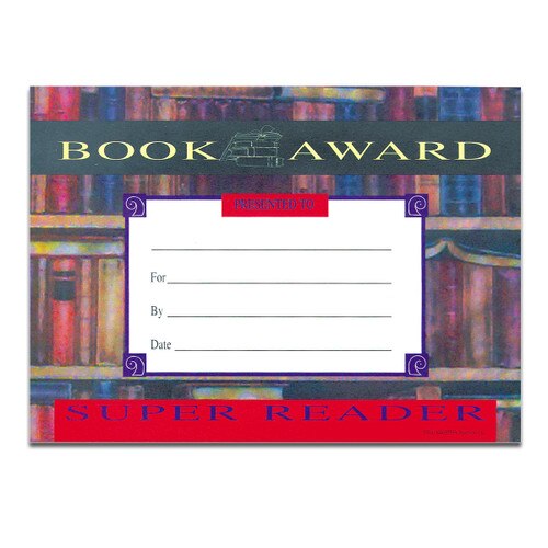Super Reader Certificates (Package of 25)|Recognition Awards at Master ...